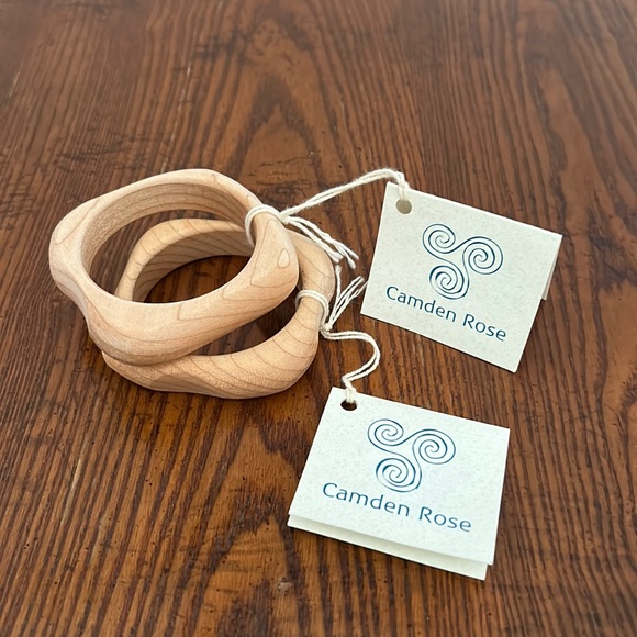Camden Rose | Other | Camden Rose Bundle Of 2 Maple Teethers | Poshmark